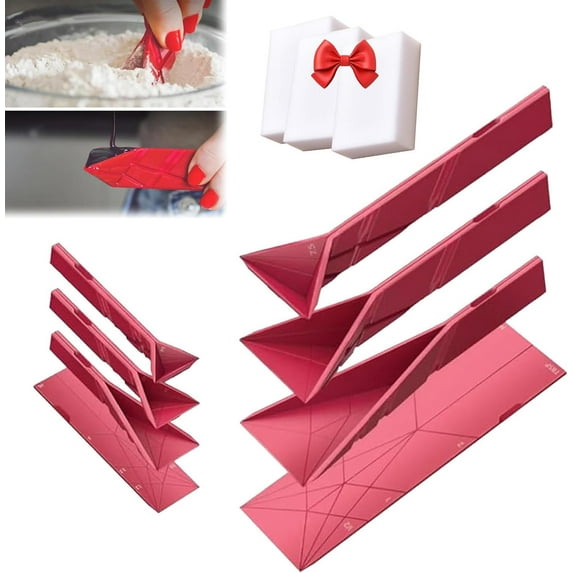 Flat 3-in-1 Folding Measuring Spoon Set | 6 Sizes in 2 Space-Saving ...