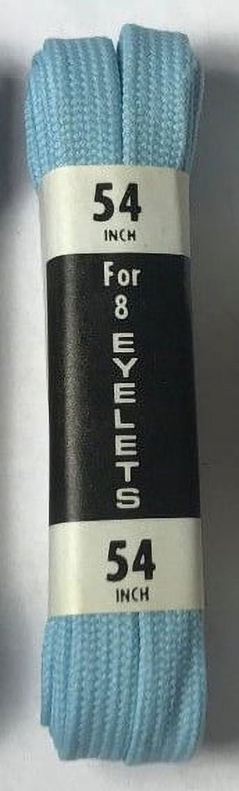 Flat Athletic 54 Inch Shoe Laces Cotton Made in the USA - Walmart.com
