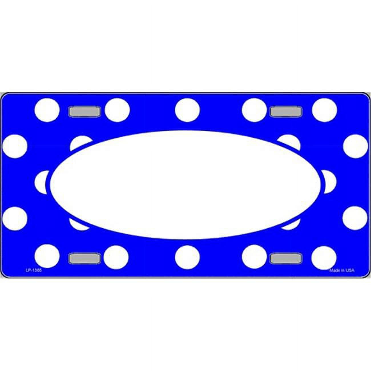 Flat Automotive License Plates Blanks for Customizing - White Dots on ...