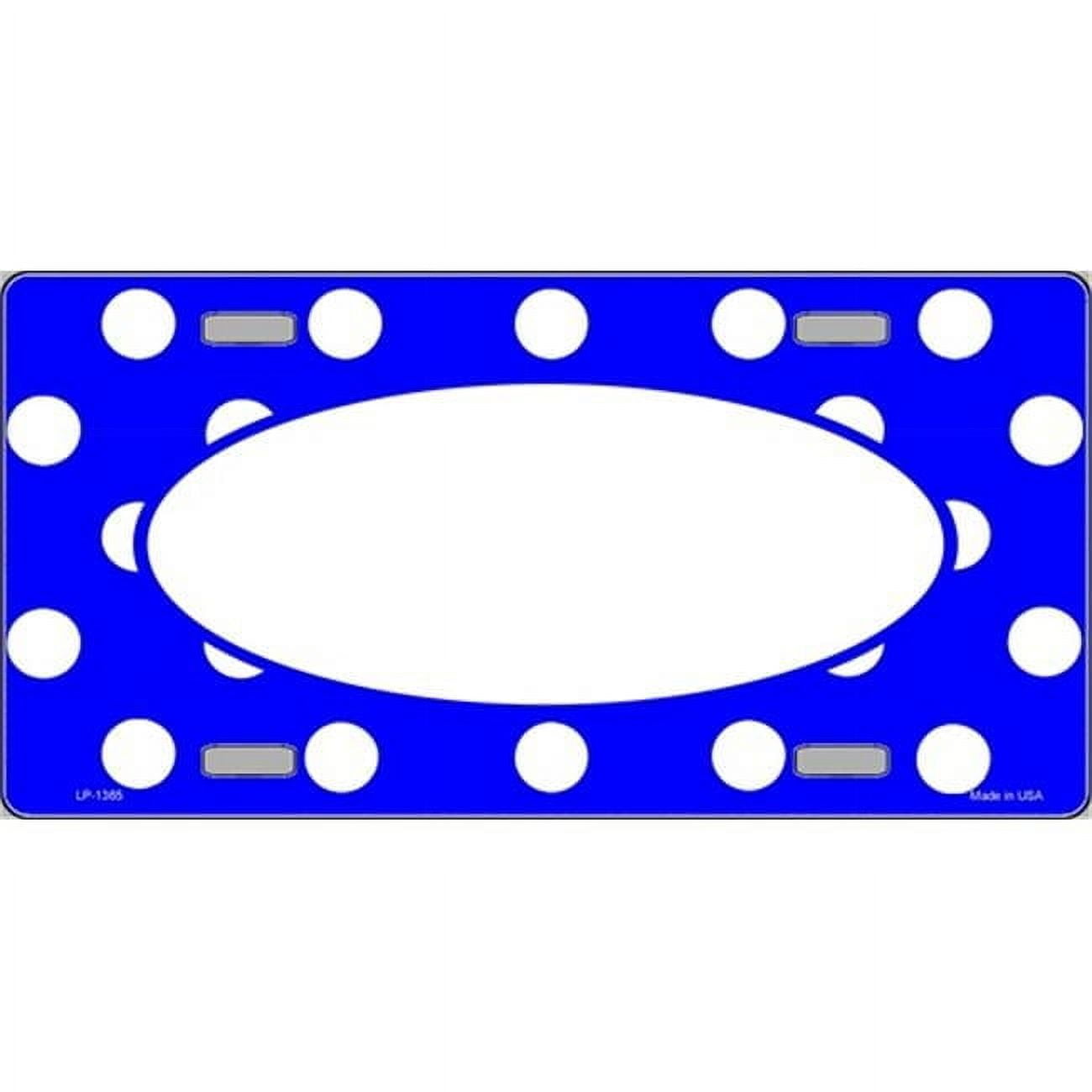 Flat Automotive License Plates Blanks for Customizing - White Dots on ...