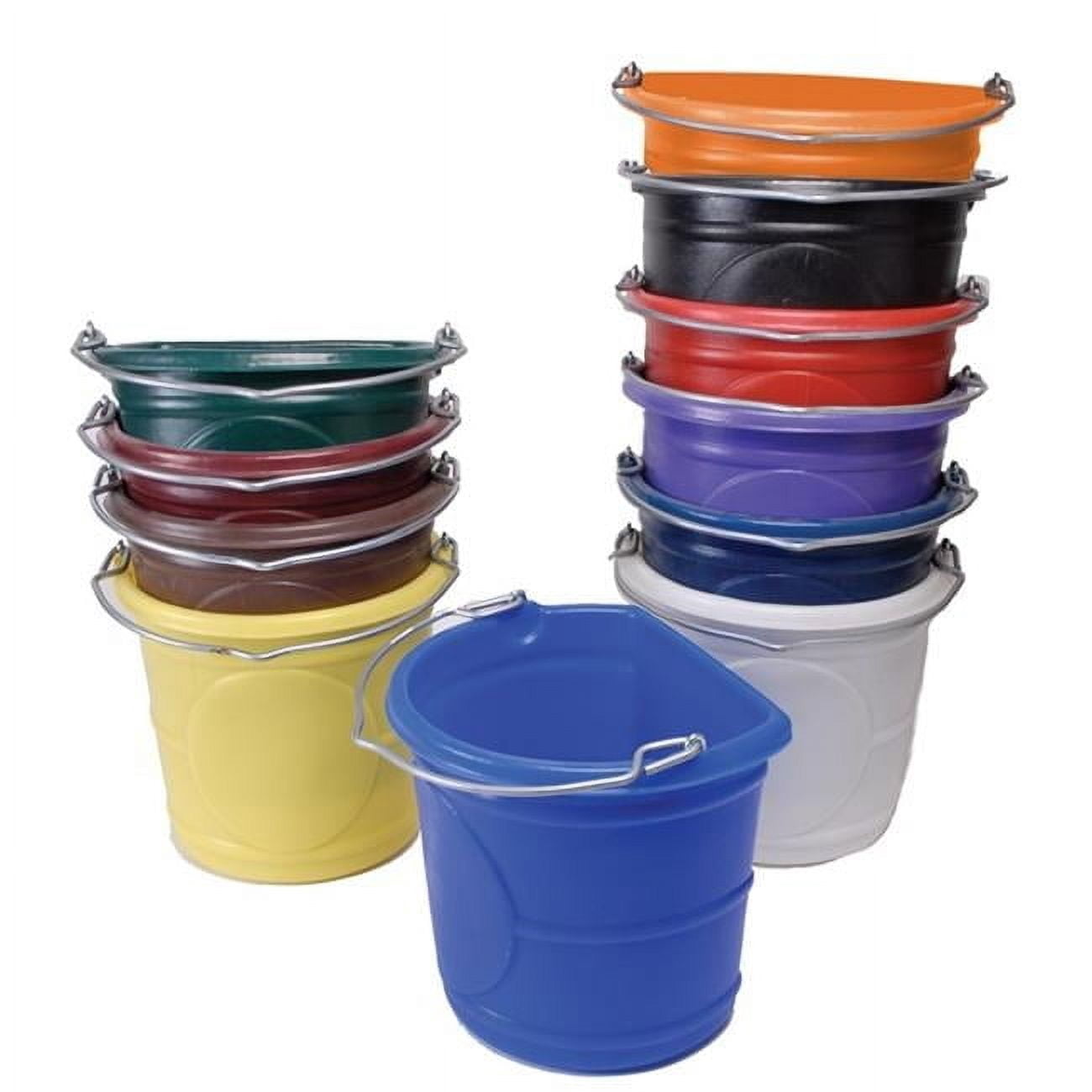 Flat Back Water Bucket, Purple - 20 qt. - Walmart.com