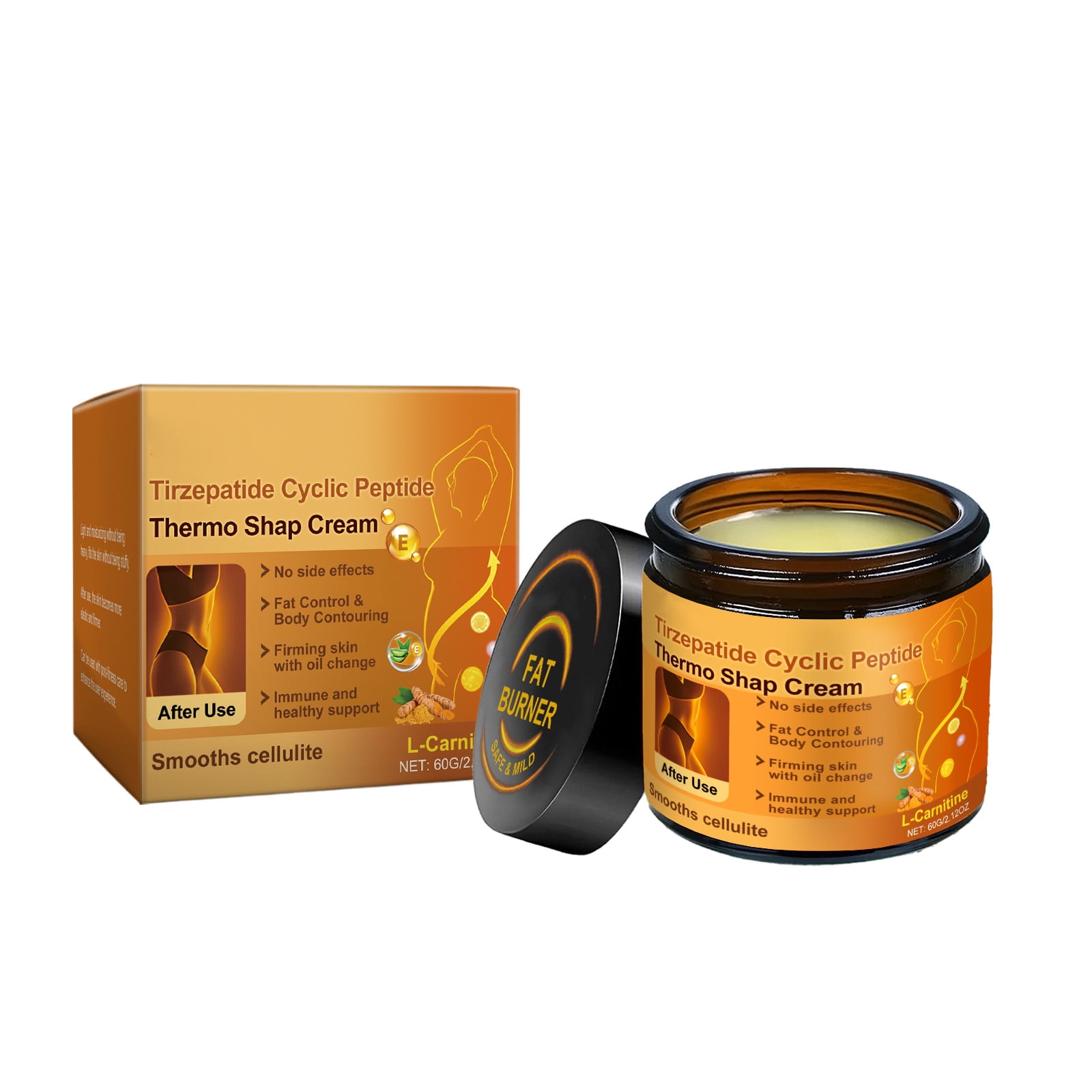 Flat Belly Firming Cream - Skin Tightening & Cellulite Cream for ...