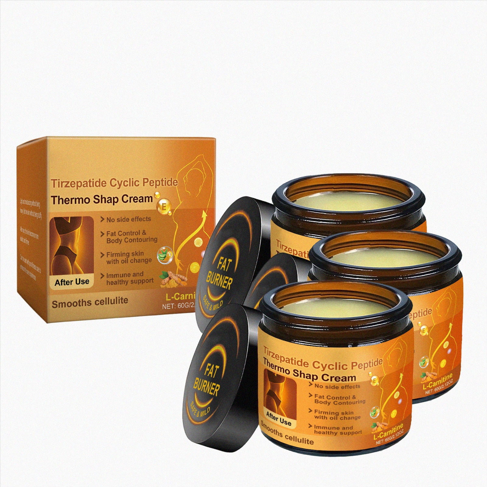 Flat Belly Firming Cream - Skin & Cellulite Cream for Stomach, Thighs ...