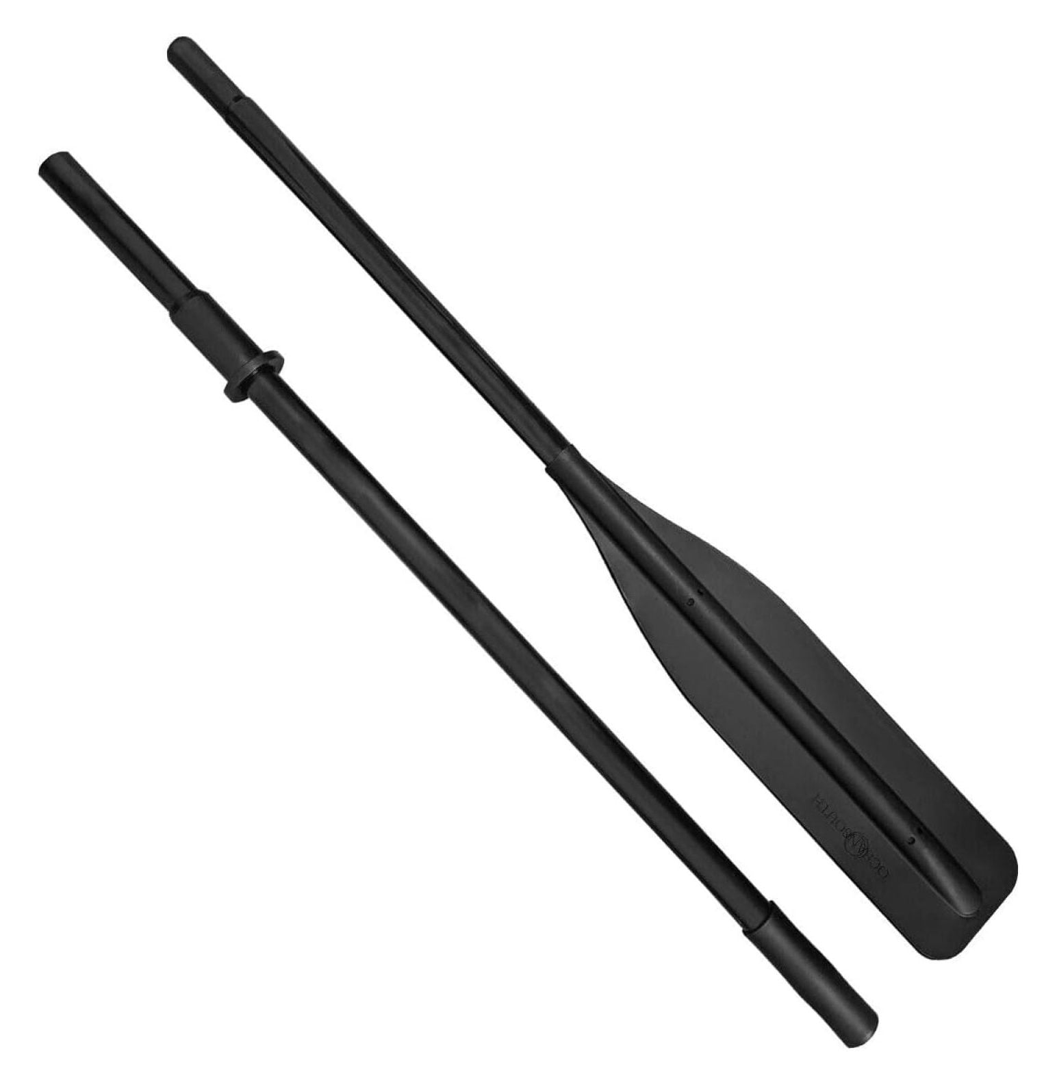 Flat Blade Boat Oars with Oar Sleeves 2 Pieces Detachable (1 Pair ...