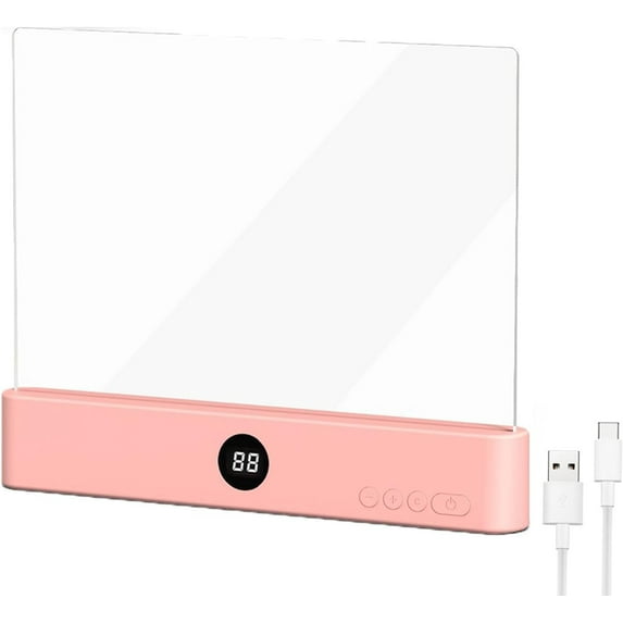 Flat Book Light without Battery，2026 upgraded night light, rechargeable ...