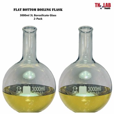 Erlenmeyer Conical Flask, 500ml, with Teflon Lined Screw Cap ...