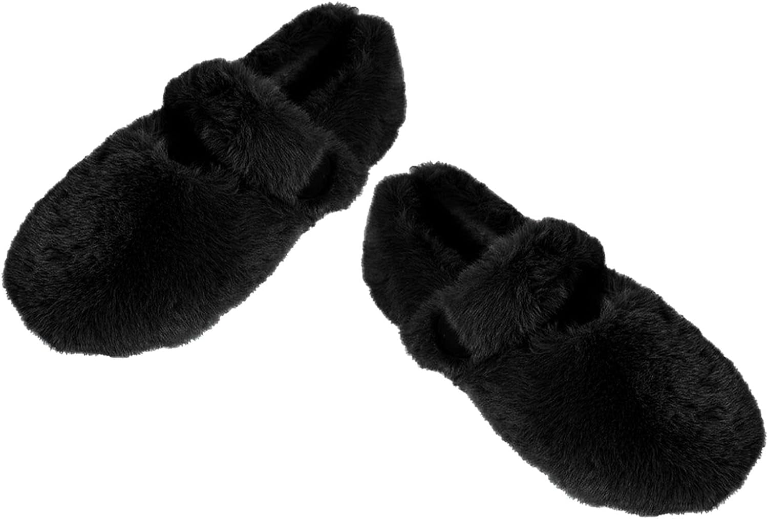 Flat Bottom Plush Shoes, Soft Cotton Shoes Ergonomic Lovely Warm Change ...