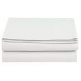 Flat Bottom Sheet Premium 1500 WrinkleTwin Navy Blue - Walmart.com