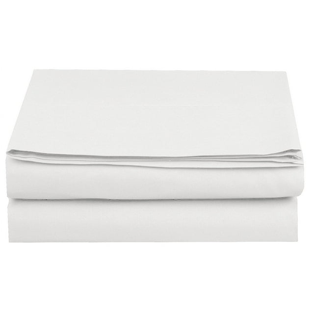 Flat Bottom Sheet Premium 1500 WrinkleTwin Navy Blue - Walmart.com