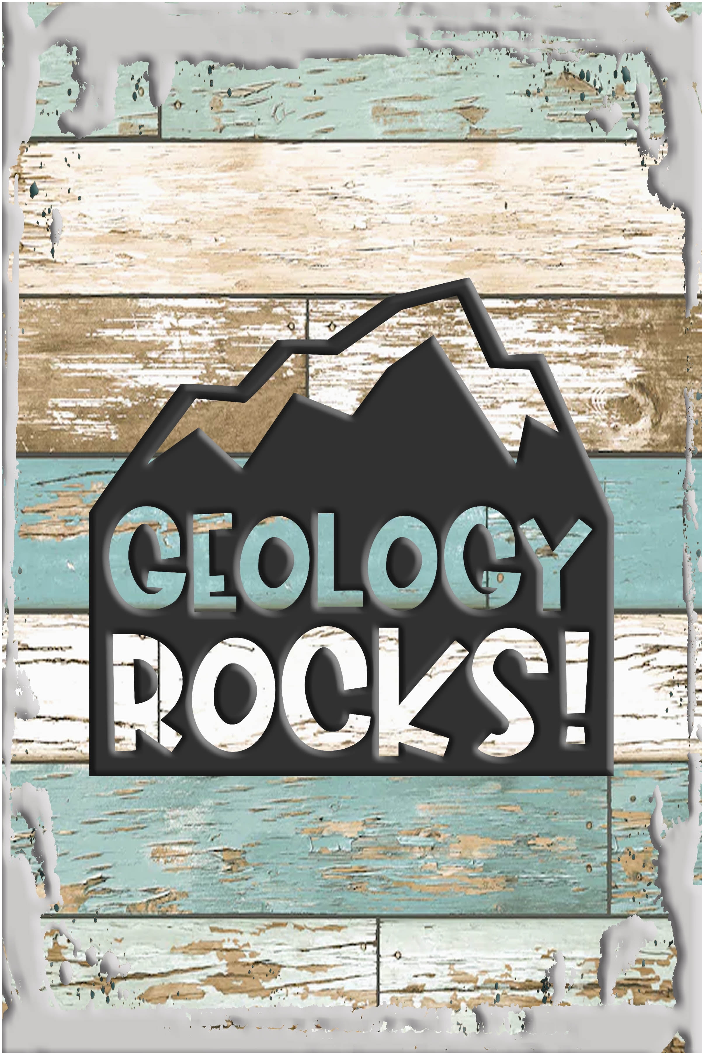 Flat Canvas Wall Art Print Geology rocks! science earth gneiss schist ...