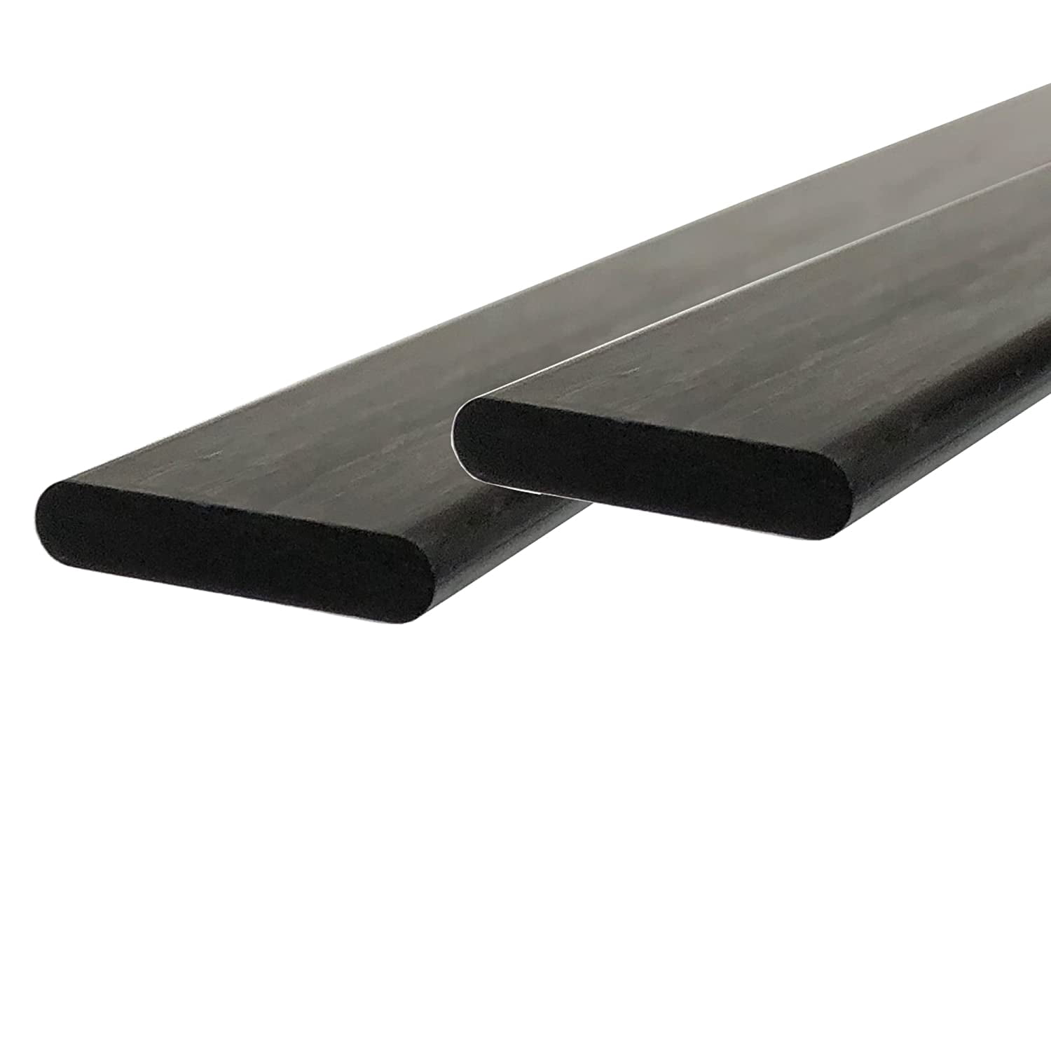 Flat Carbon Fiber RODS - 1mm x 6mm x 1000mm – Pultruded Flat Solid Rod ...