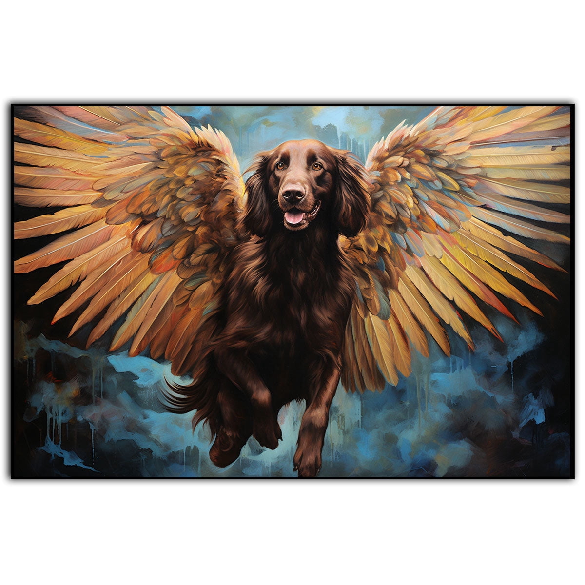 Flat Coated Retriever Gift - Unique Pet Memorial Gifts Memorial Sayings ...