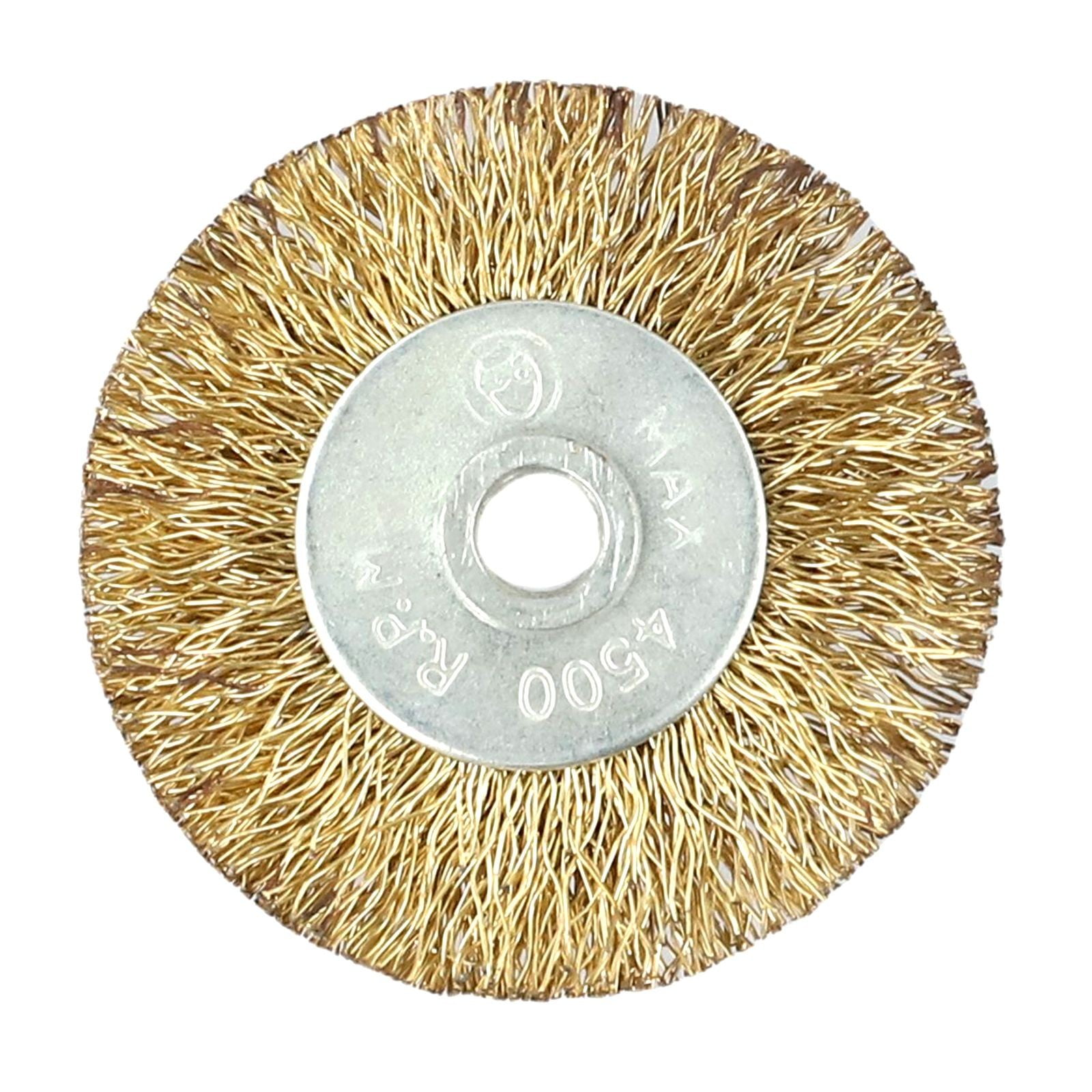 Flat Crimped Stainless Steel Wire Wheel Brush for Angle Grinder RX16 6V ...