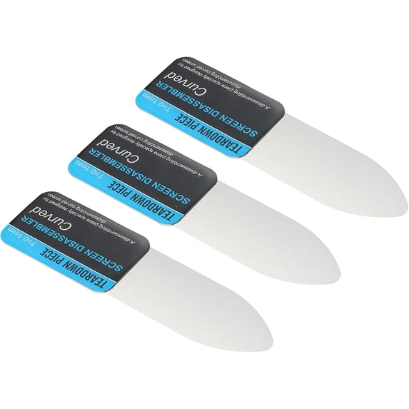 Flat Curved Spudger Pry Blade Professional Stainless Steel Metal 0.1mm ...