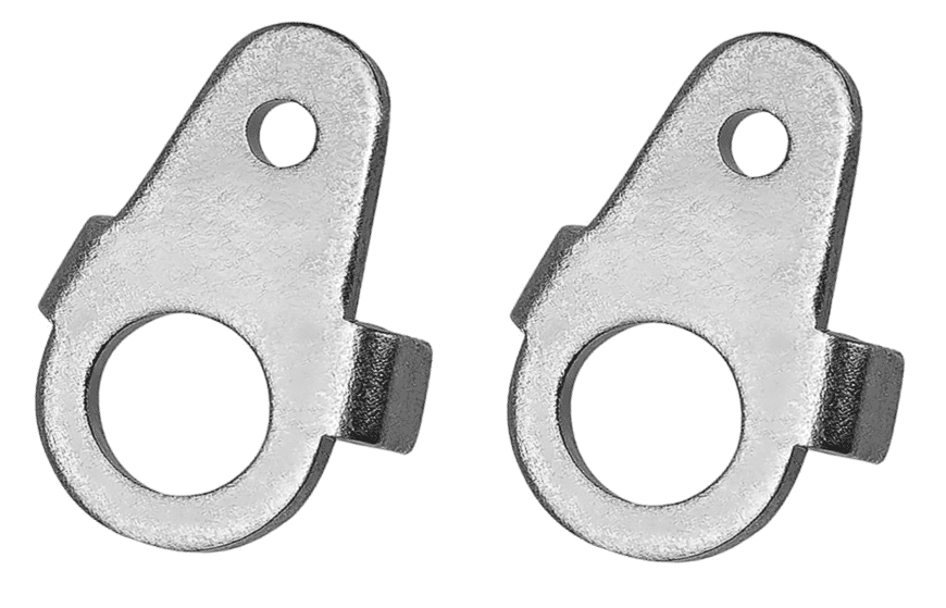 Flat Design Door Lock Pawl Pair For 1955-1964 Chevy Bel Air Biscayne ...