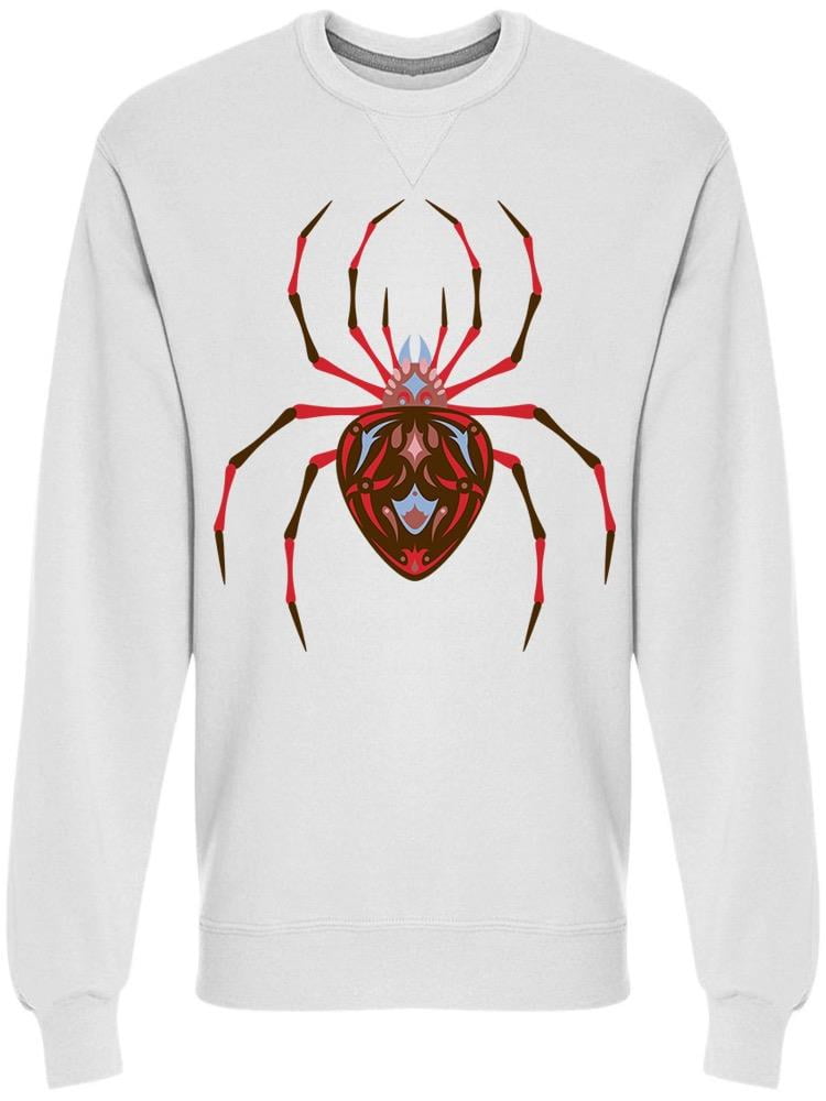 Flat Design Of Colorful Spider Sweatshirt Men -Image by Shutterstock ...