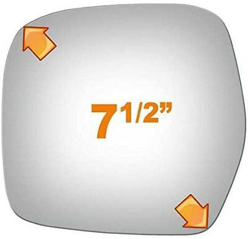 Flat Driver Side Power Replacement Mirror Glass for 1998-2007 Lexus ...