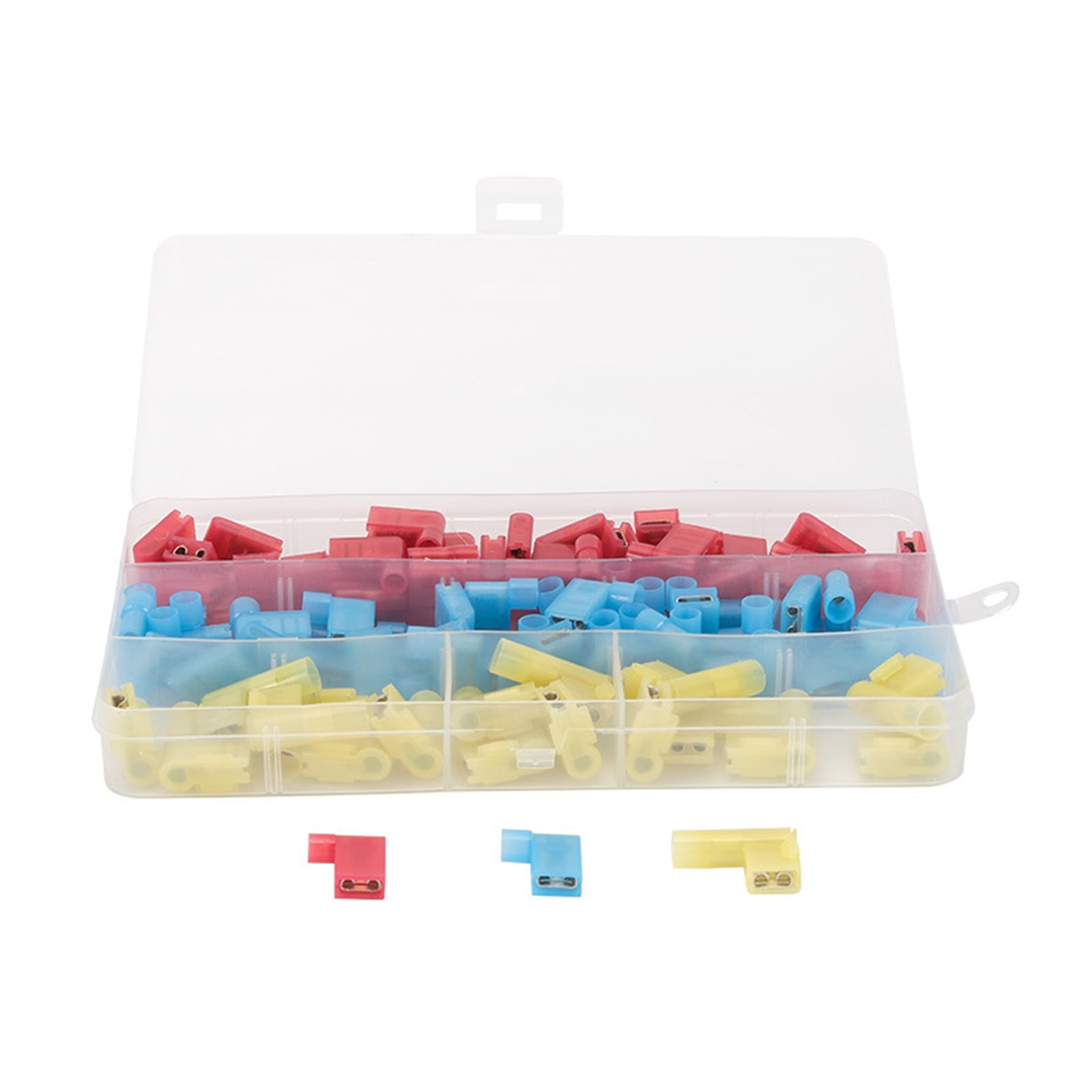 COOLHOOD 80Pcs Right Angled Connectors Set With Crimping Tool for 22 ...