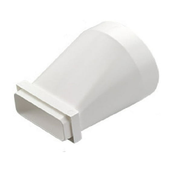 Flat Ducting Adaptors to Round Converter Dryer Vents Hose Adapters ...