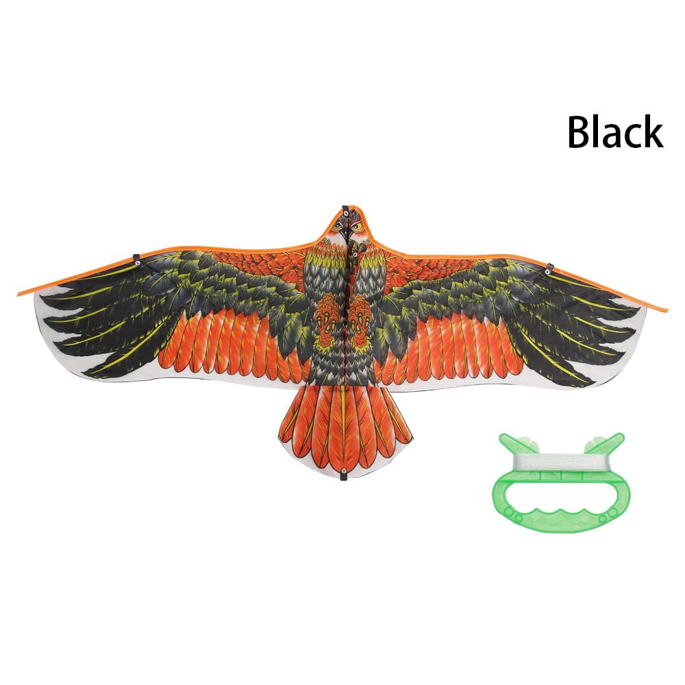 Flat Eagle Kite With 30 Meter Kite Line Children Flying Bird Kites ...