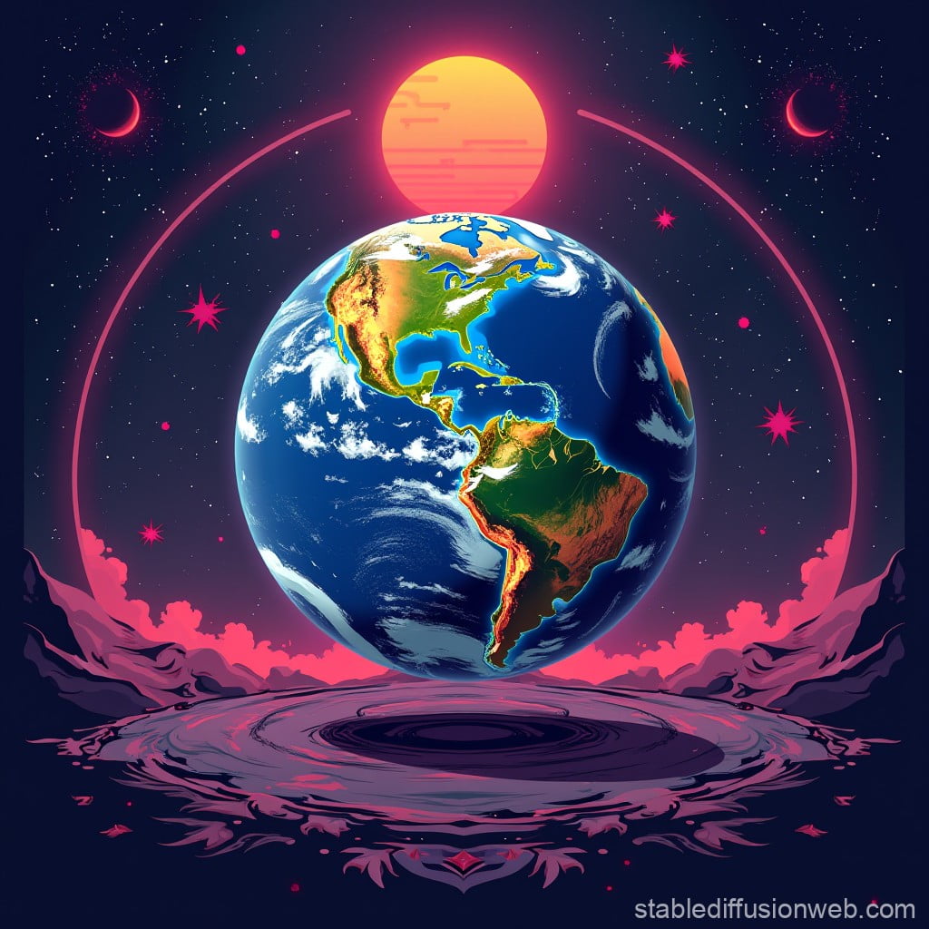 Flat Earth Conspiracy Flyer Toy Educational Game Children's Gift Props ...