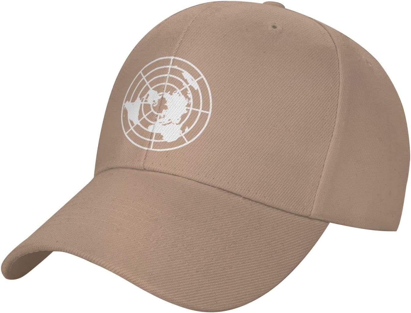 Flat-Earth Hats for Men Pre-Curve Brim Visor Classic Baseball Cap Funny ...