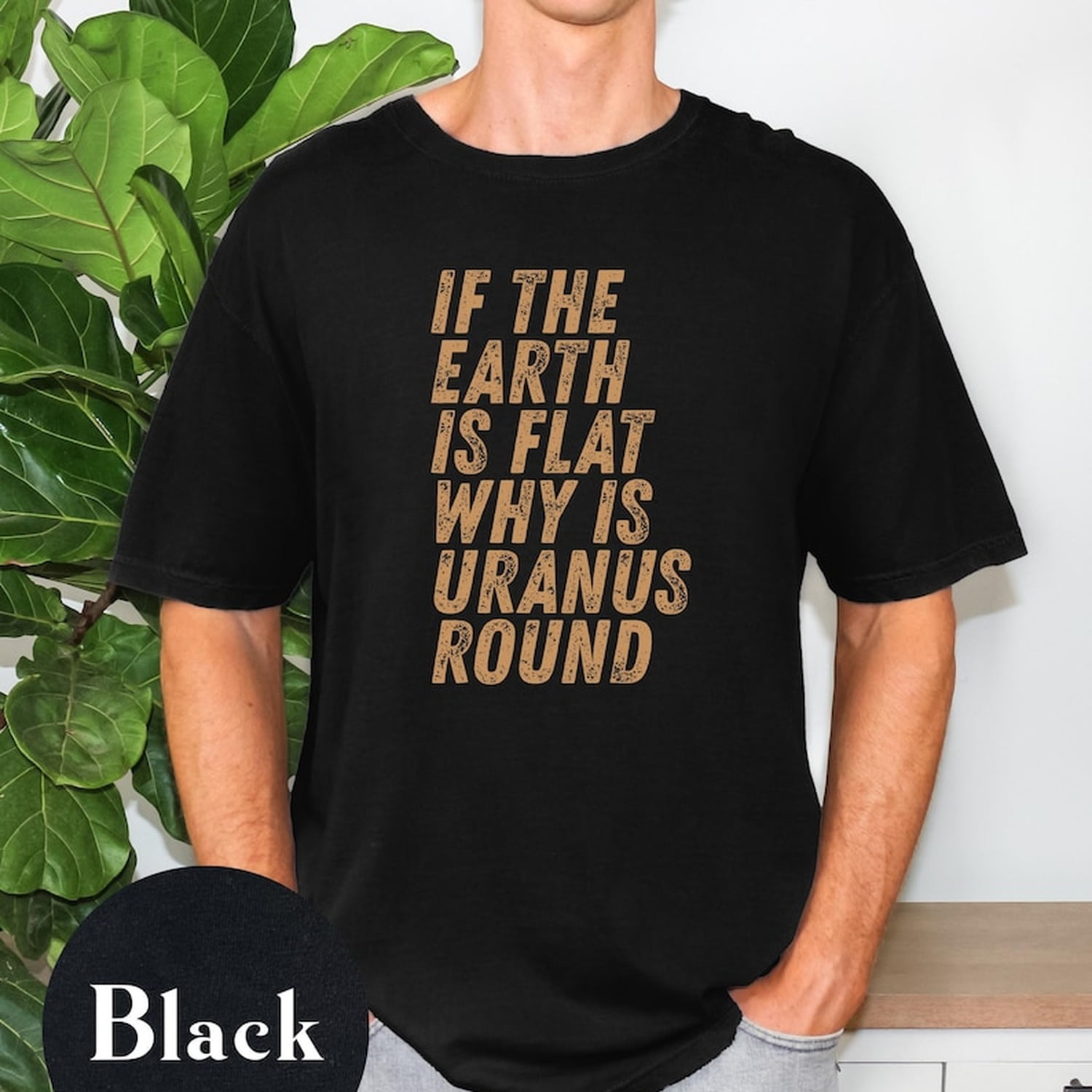 Flat Earth Humor T1EE, Funny Graphic S1Hirt - Walmart.com