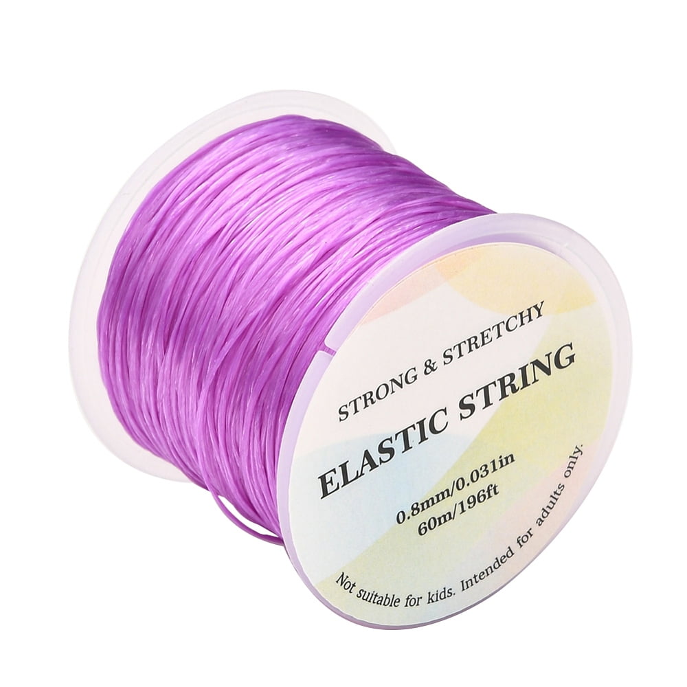 Flat Elastic Crystal String Elastic Beading Thread for Stretch Bracelet ...