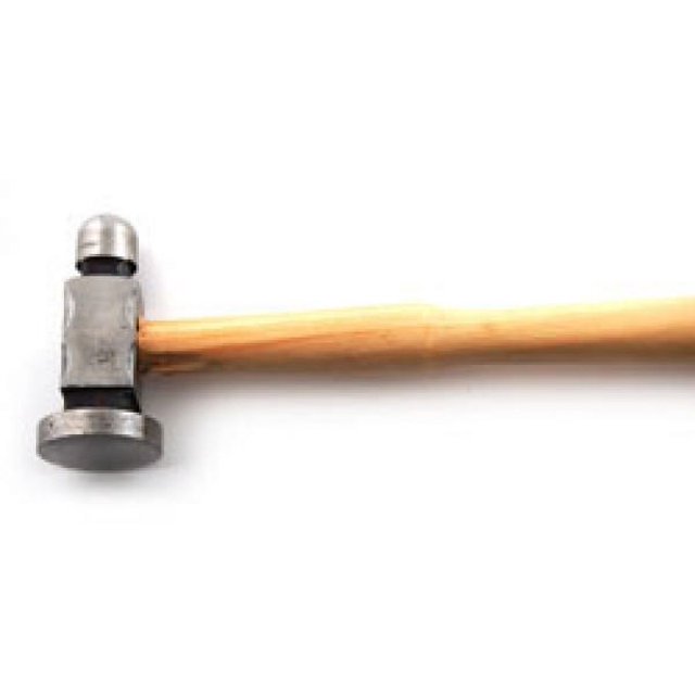 Flat Face Chasing Hammer with Wood Handle - Economy - Walmart Business ...