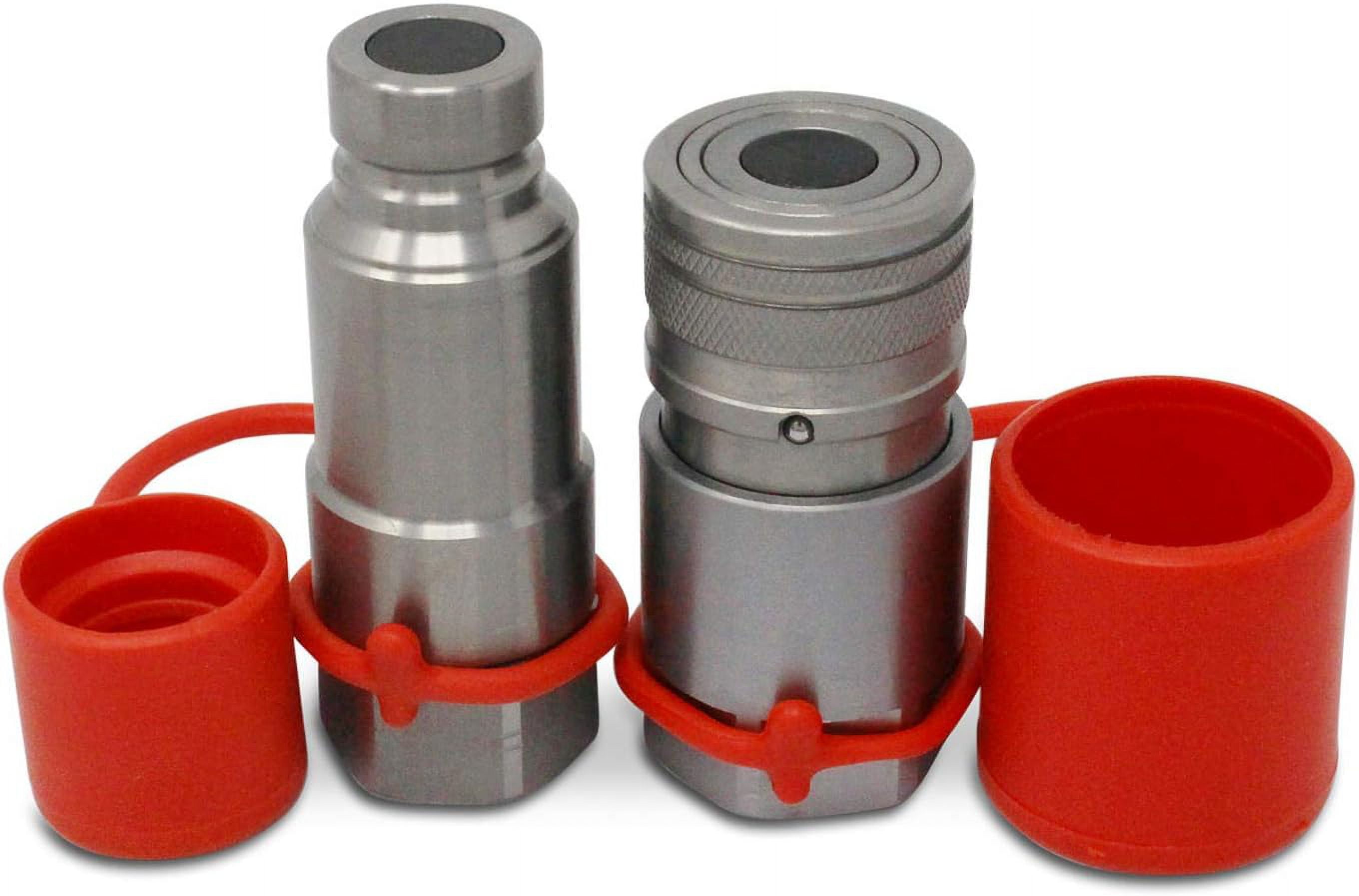 Flat Face Connect Under Pressure Hydraulic Quick Connect Coupler Set, 1 ...