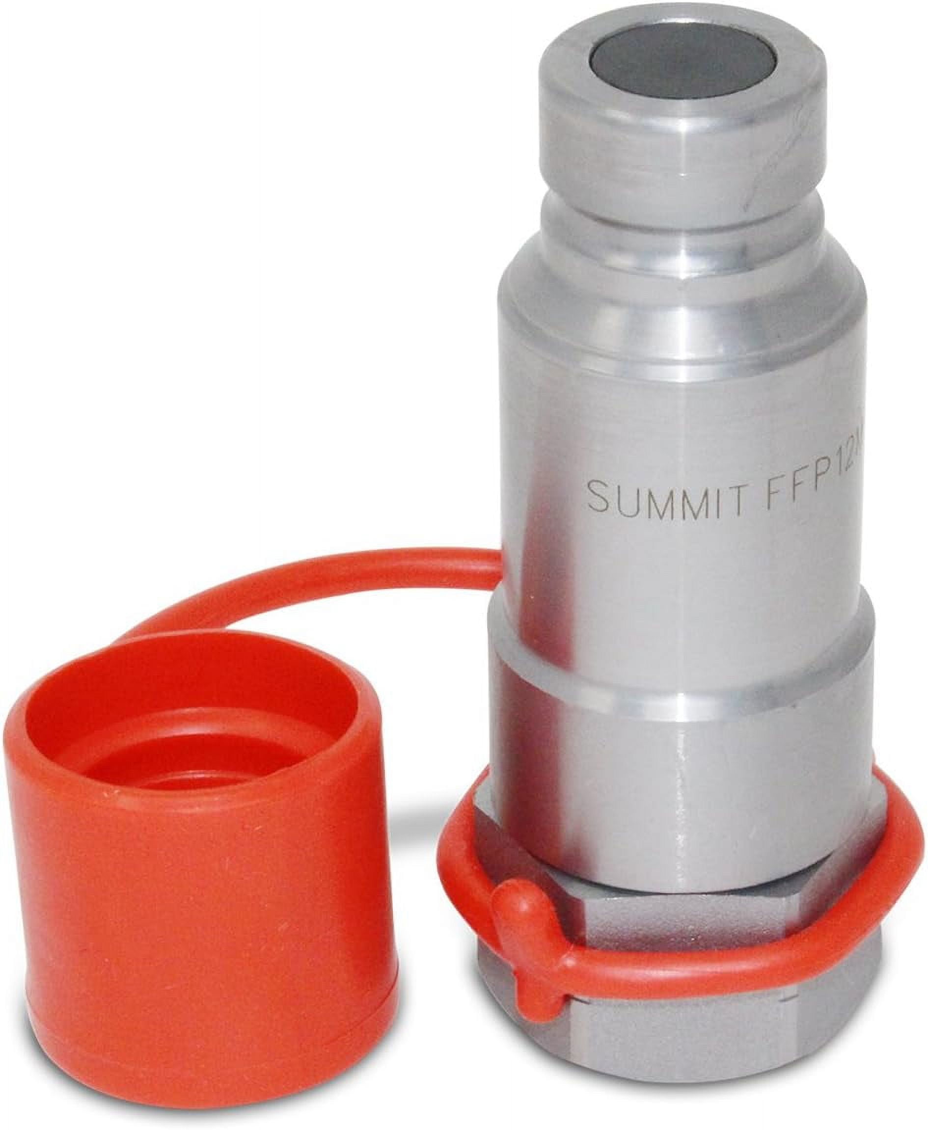 Flat Face Connect Under Pressure Quick Connect Male Coupler, 1/2″ NPT ...