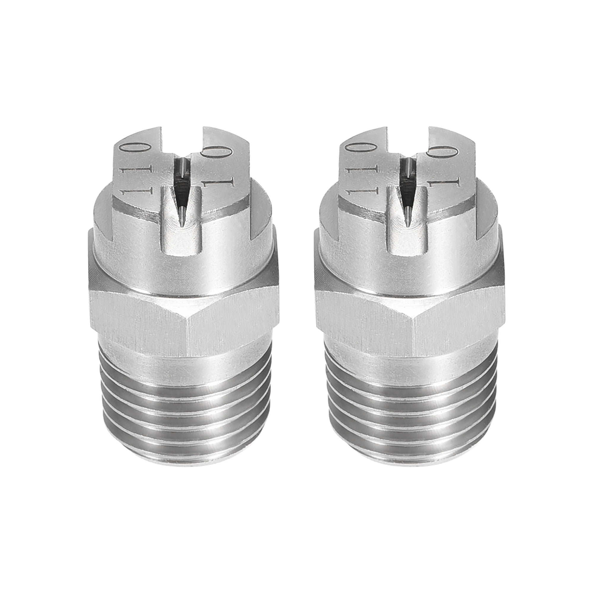 Flat Fan Spray Tip - 1/4 BSPT Male Thread 304 Stainless Steel Nozzle ...