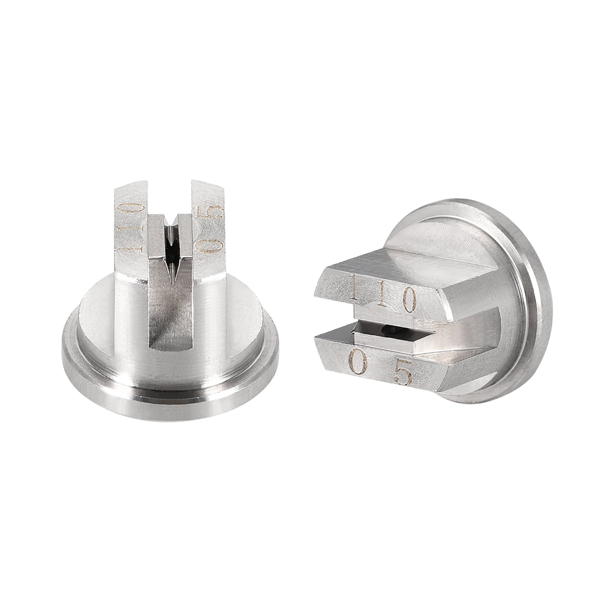 Flat Fan Spray Tips, 110 Degree Stainless Steel Nozzle, 2 Pcs (1.4mm ...
