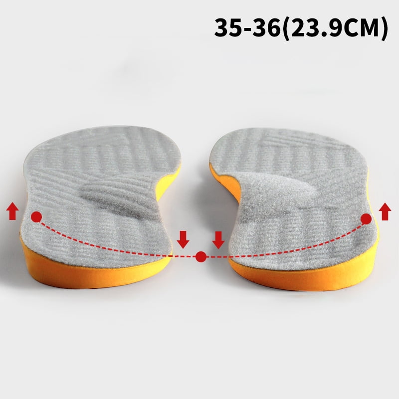 Flat Feet Arch Support Orthopedic Shoes Sole Insoles For Feet Men Women ...