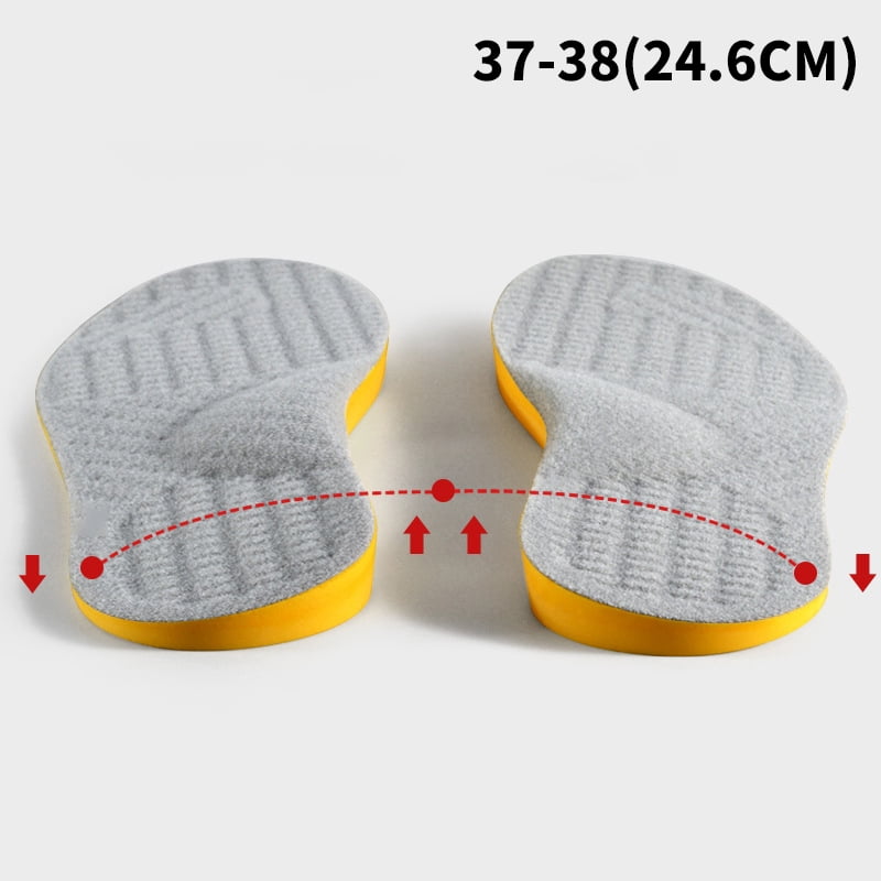 Flat Feet Arch Support Orthopedic Shoes Sole Insoles For Feet Men Women ...