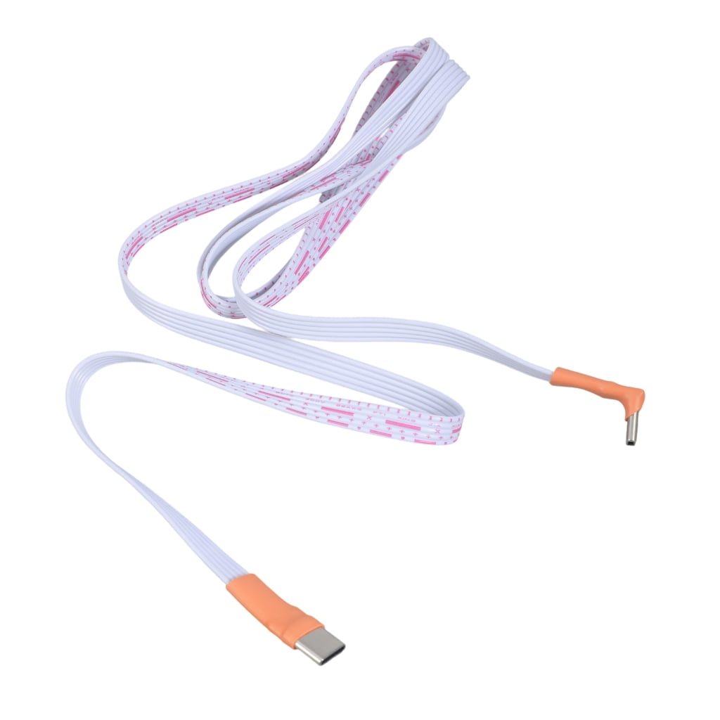 Flat Flexible USB C 90 Degree Angled Connector 5V 2A Fast Charging Cord ...