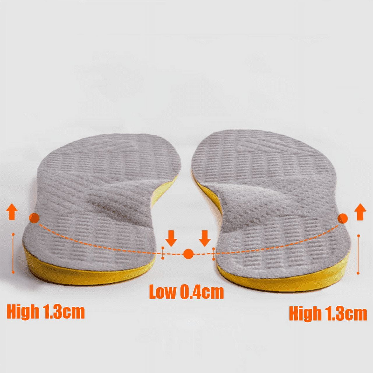 Flat Foot Orthopedic Insoles for Men Women Shoes Arch Support Insoles for Children X/O Type Legs ...