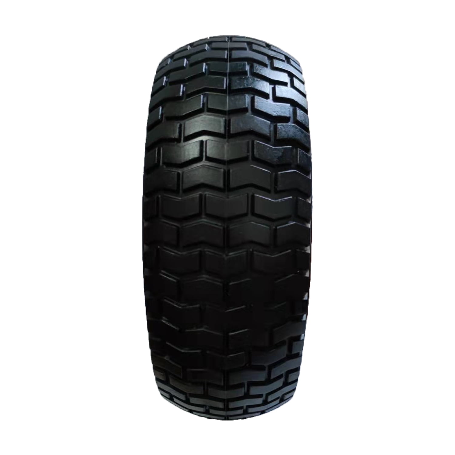 Walmart Flat Free Lawn Mower Tire 13x5-6, Solid Rubber, 3/4 & 5/8 ...