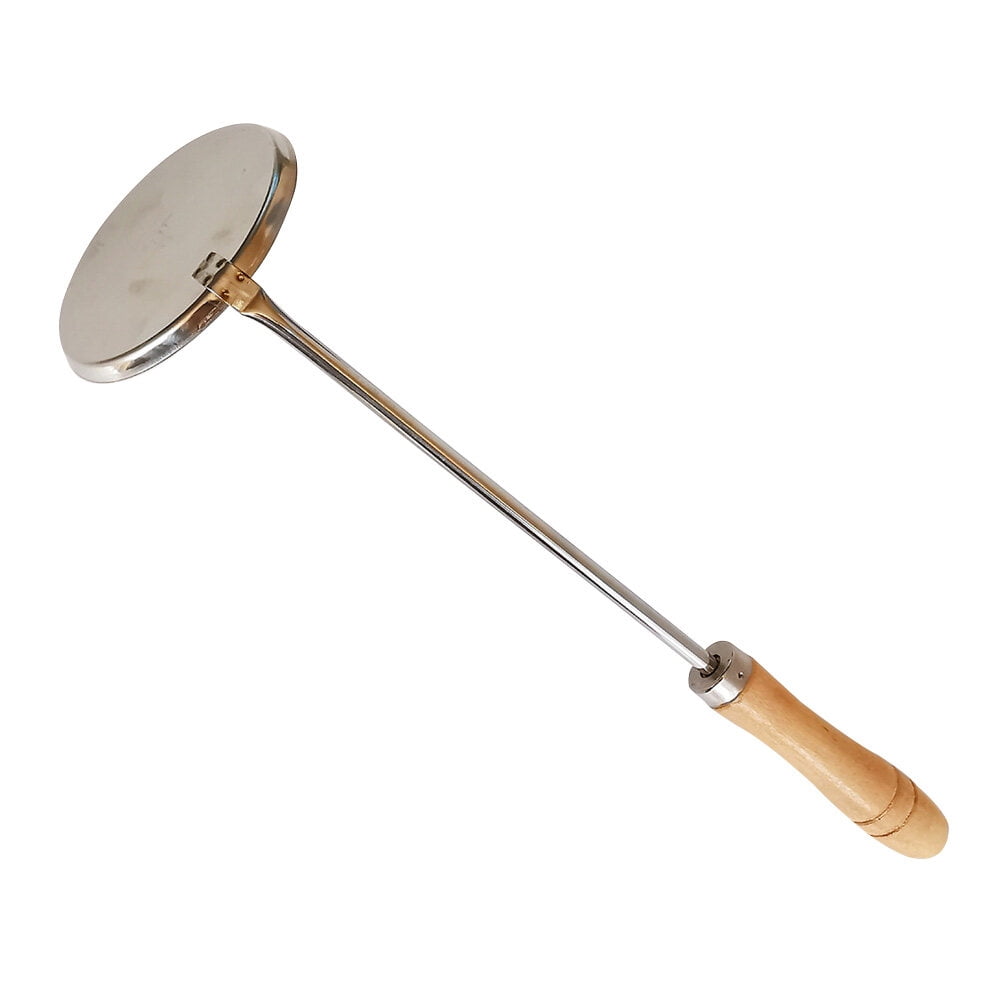 Greenadscape Flat Spoon For Frying Stainless Steel Turnip Strips Spoon ...