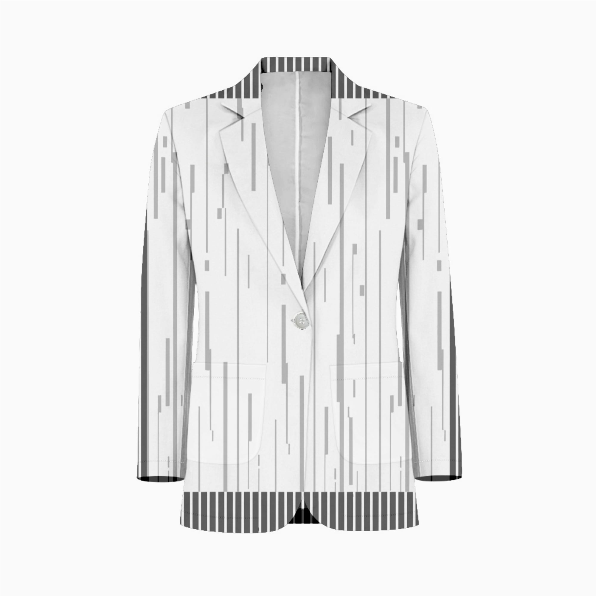 Flat Geometric Pattern Abstract Textures Mens Suits Shawl Collar Slim ...