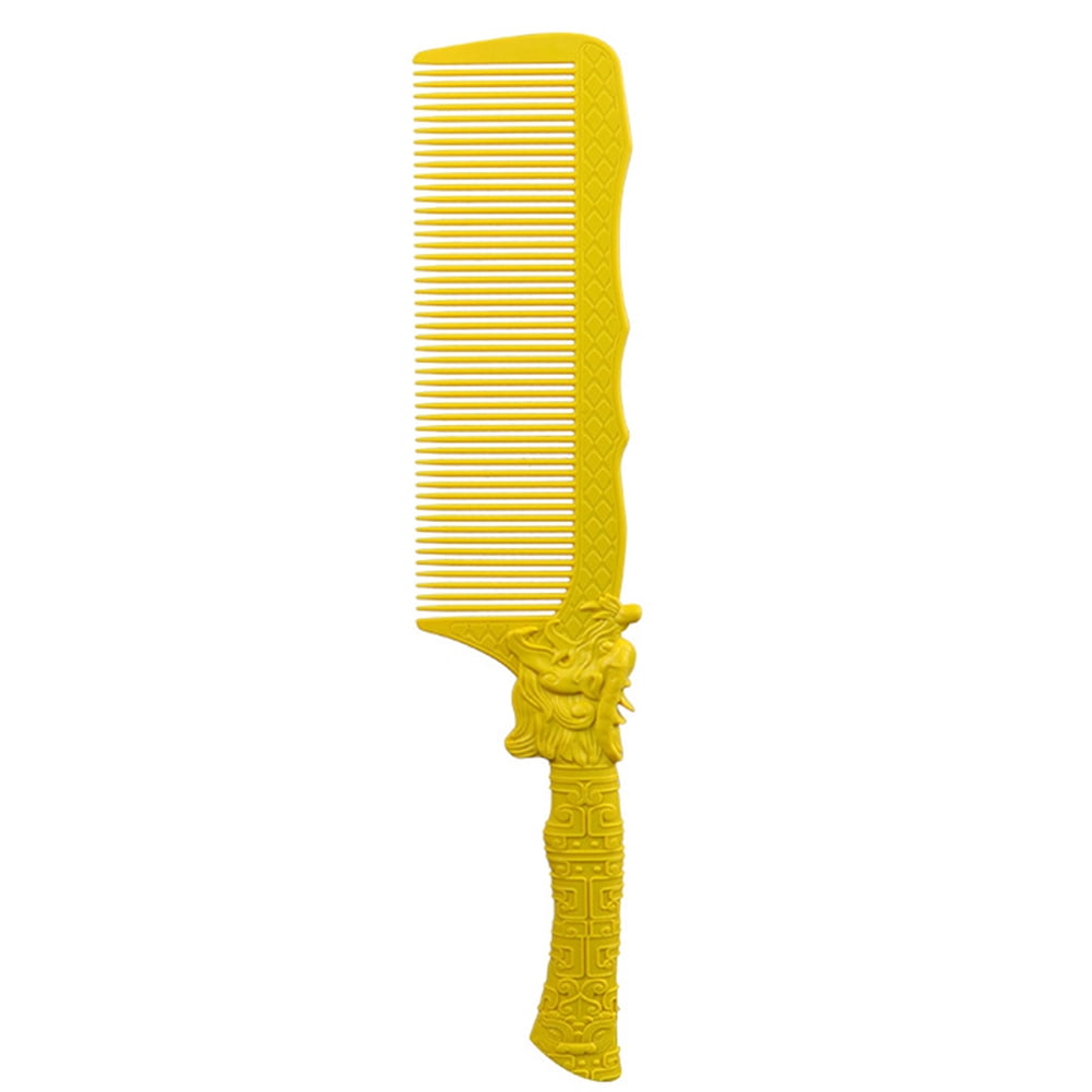 HOMEMAXS Yellow Hair Comb for Home Use Made of PP Perfect for DIY ...