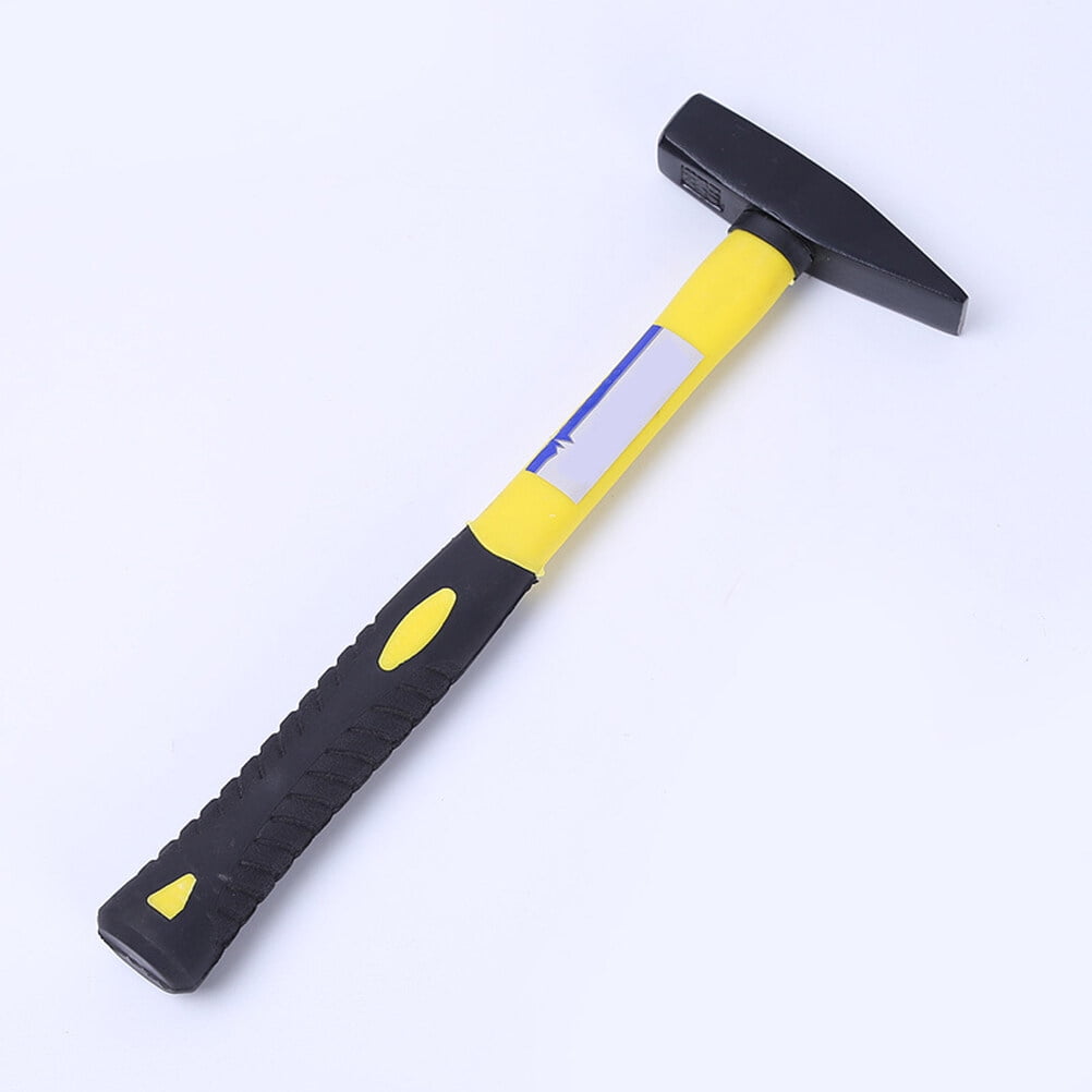 Flat Head TPR Duck Hammer Fiber Handle Plastic Coated Bench Hammer ...