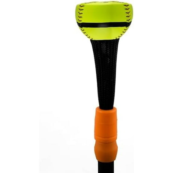 Flat Hit Softball Hitting Trainer Ball Kit, Set of 6 Batting Practice ...