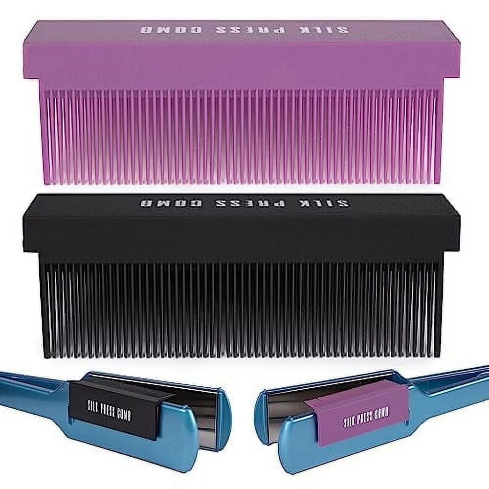 Flat Iron Comb Attachment,Hair Straightener Comb Attachment,Grip Comb ...