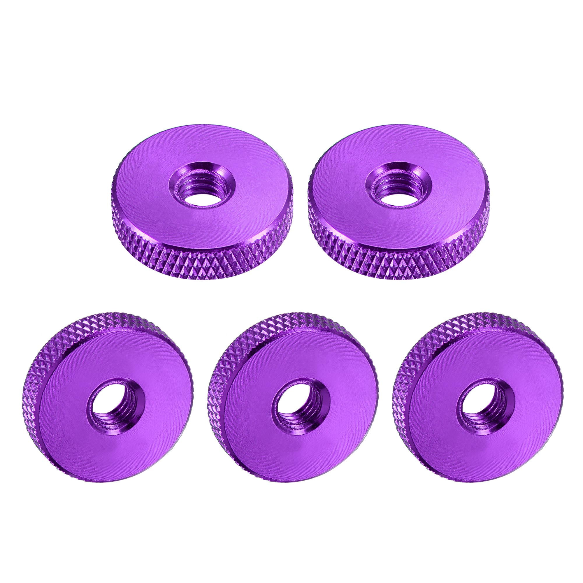 Flat Knurled Nut - M6 x 20mm x 5mm Thumb Nuts Lock Adjusting Nuts ...