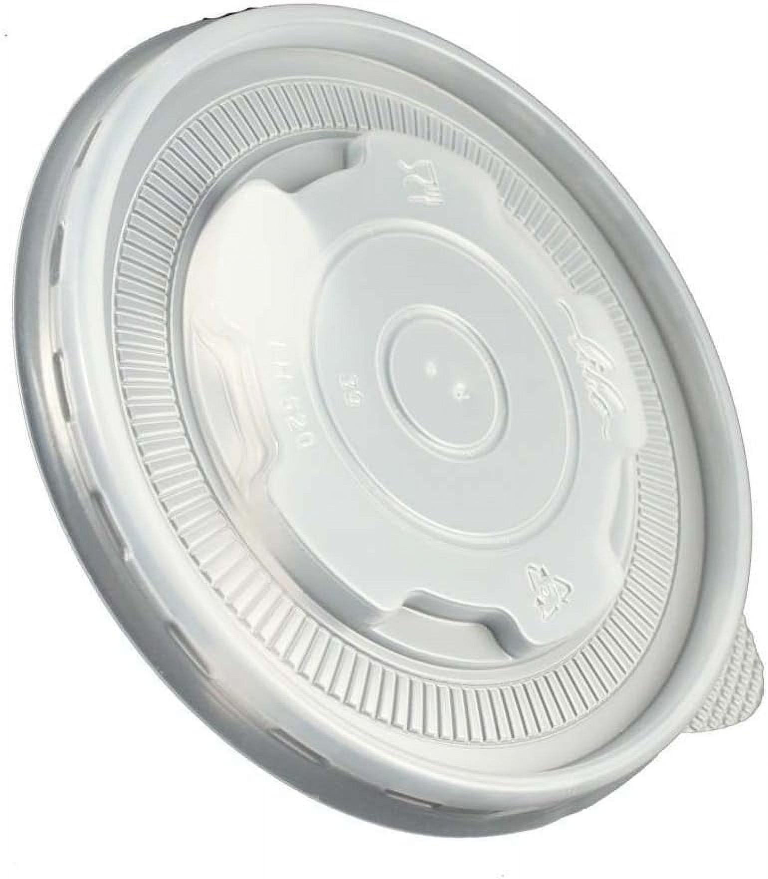 Flat Lid for 20 oz. Yocup Paper Ice Cream/Frozen Dessert Cups - 600 ...