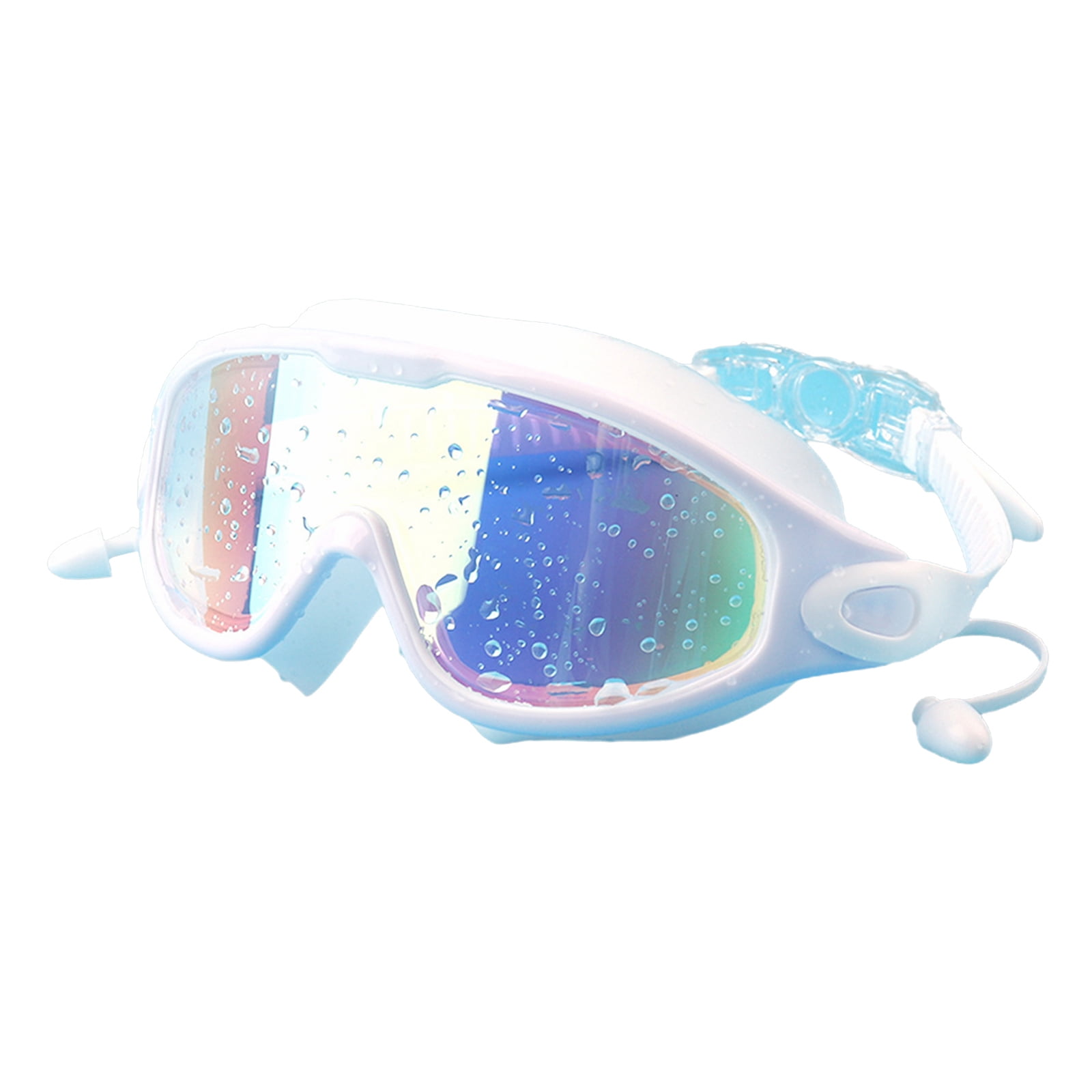Flat Light Swimming Goggles for Women Man Adult Antifog Swim Goggles ...