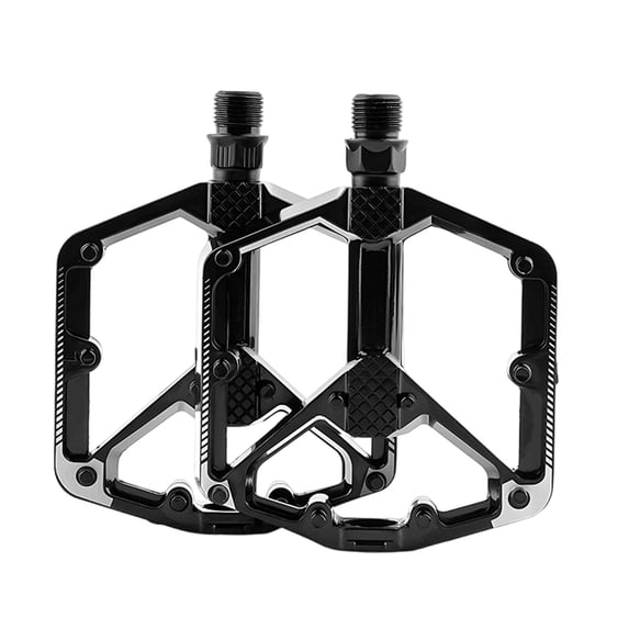 Flat MTB Pedals with Non- Bearings for Smooth Pedaling and Enhanced ...