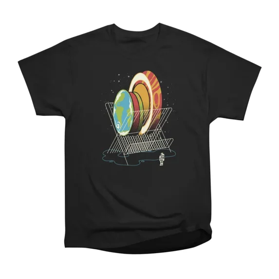 Flat Mars Flat Planets by Tobe Fonseca T-Shirt Tee Gift For Him Merch ...