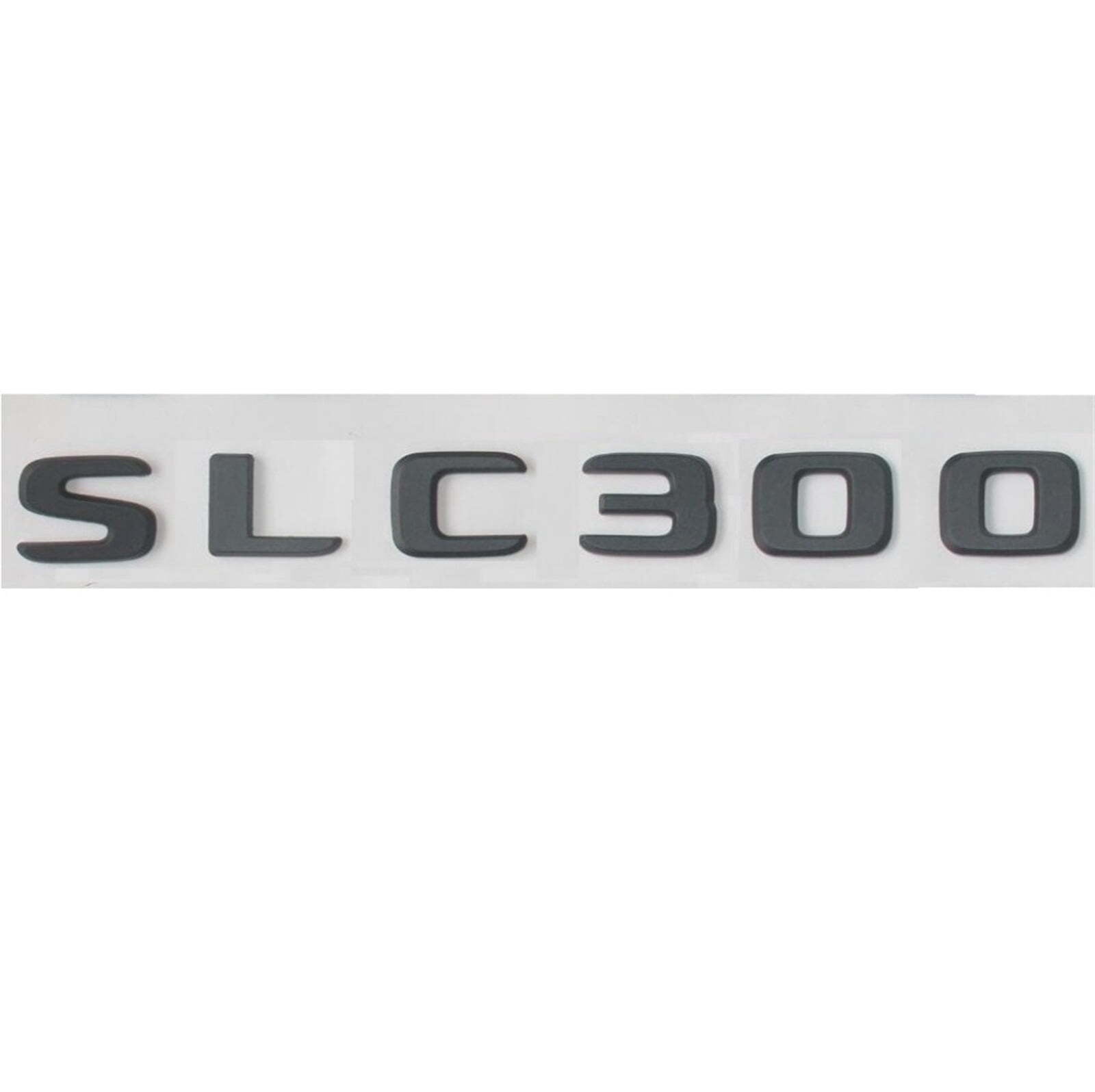 Flat Matte Black ABS Rear Trunk Letters Badge Badges Emblem Emblems ...